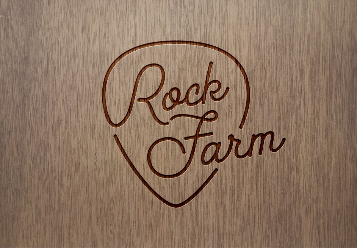 Logo Rock Farm | Efektívny Marketing